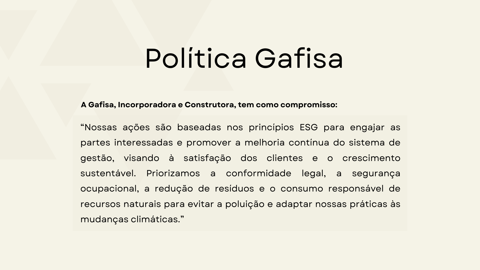 Portal do Cliente | GAFISA